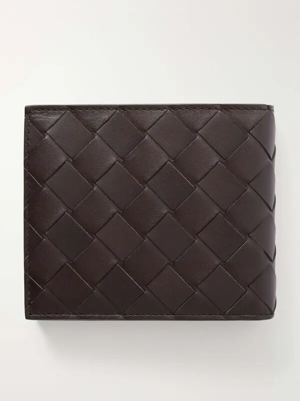 Bottega Veneta Intrecciato Leather Billfold Wallet