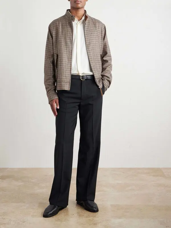 Gabriela Hearst Graham Wool And Silk-blend Blouson Jacket