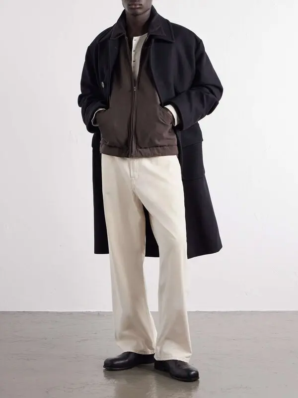 A.PRESSE Detroit Cotton And Silk-blend Jacket