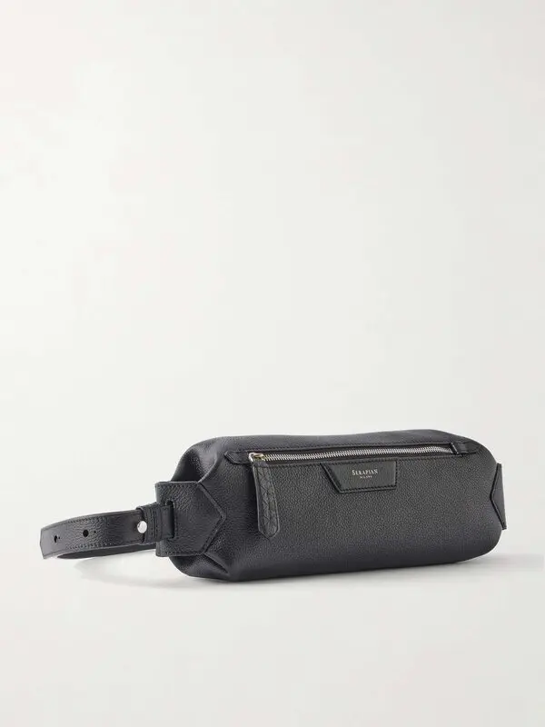 SERAPIAN Soft Sling Leather Messenger Bag