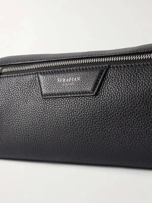 SERAPIAN Soft Sling Leather Messenger Bag