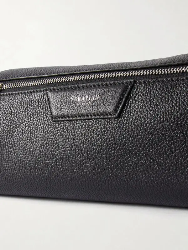 SERAPIAN Soft Sling Leather Messenger Bag