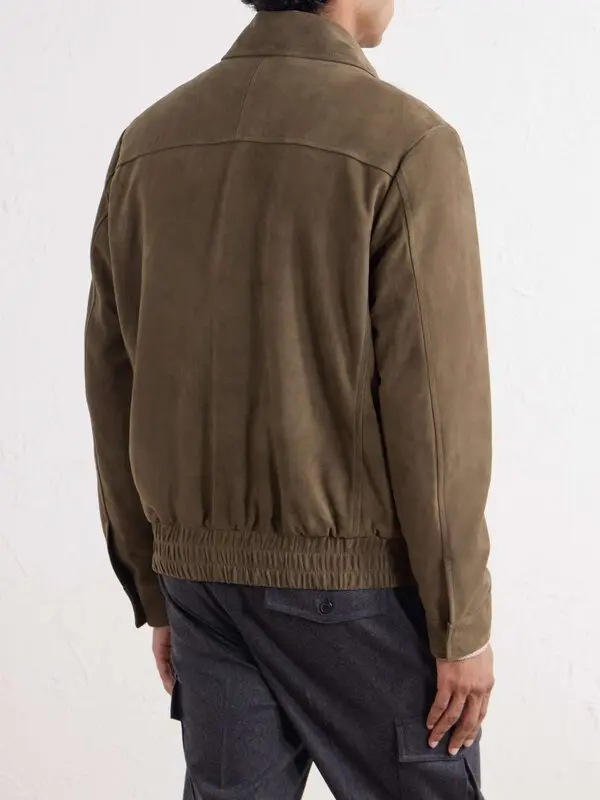SLOWEAR Suede Jacket