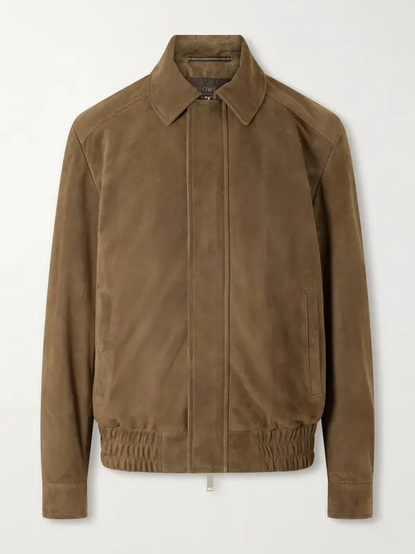 SLOWEAR Suede Jacket - Green