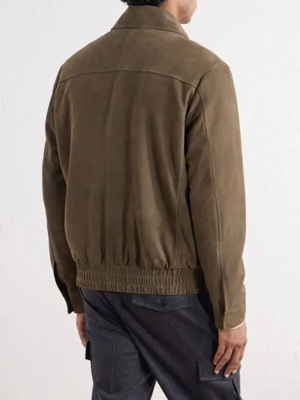 SLOWEAR Montedoro Suede Blouson Jacket
