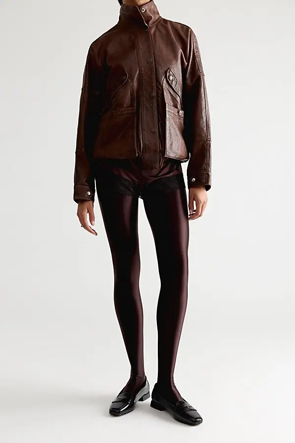 Free People Mercury Tights - Coco