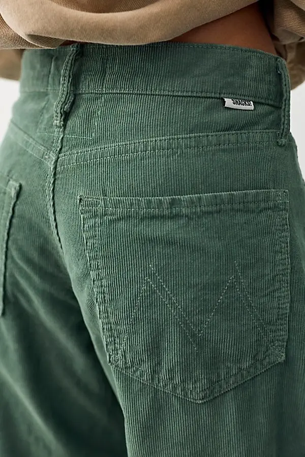 MOTHER The Lemon Twist Sneak Corduroy Jeans
