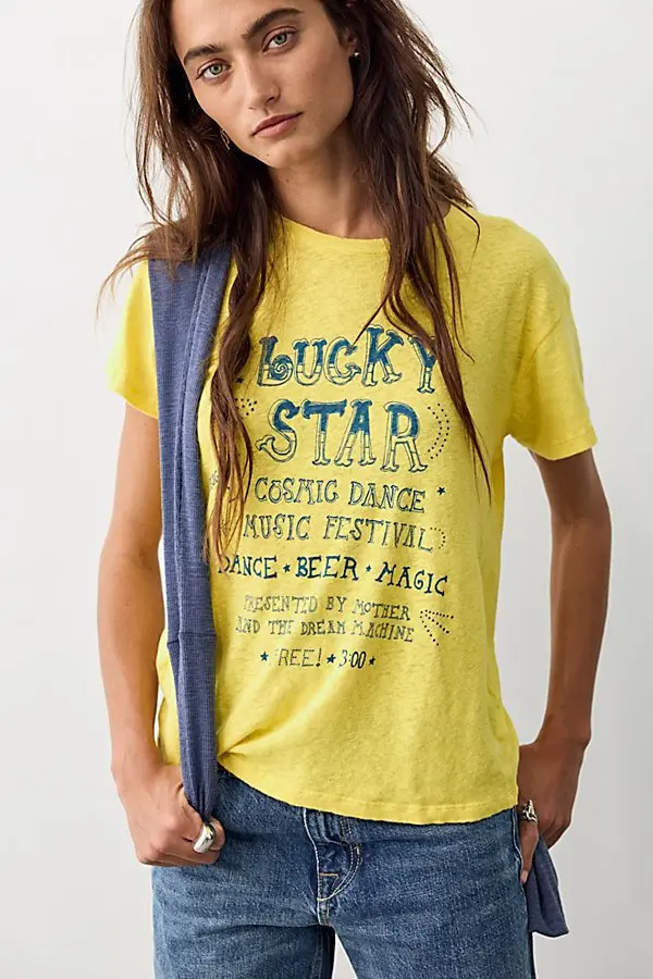 MOTHER The Sinful Tee - Lucky Star