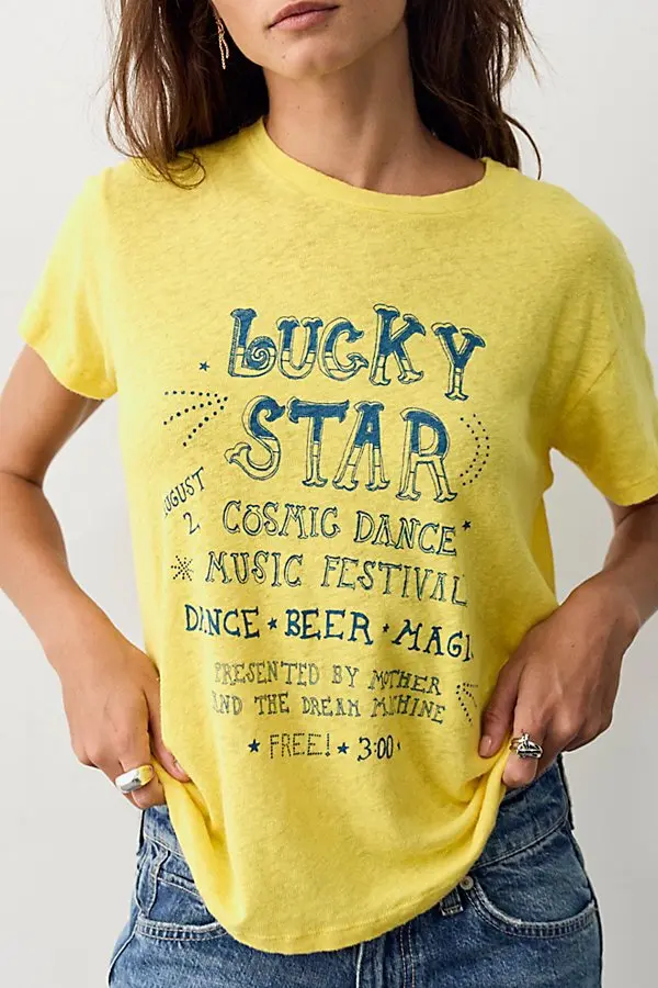 MOTHER The Sinful Tee - Lucky Star