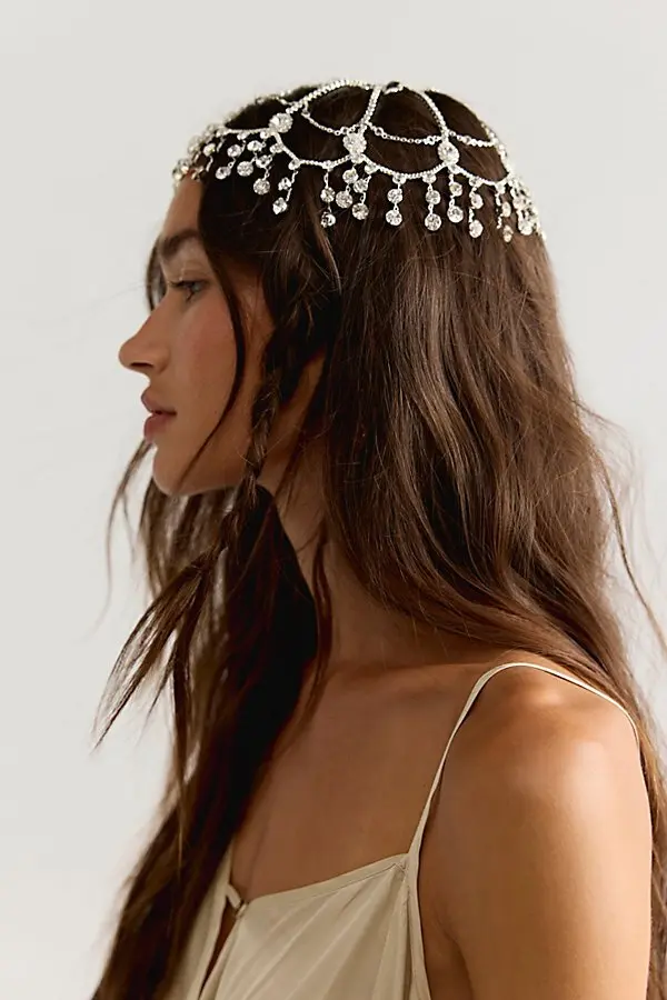 Free People Zaza Head Piece - Cyrstal