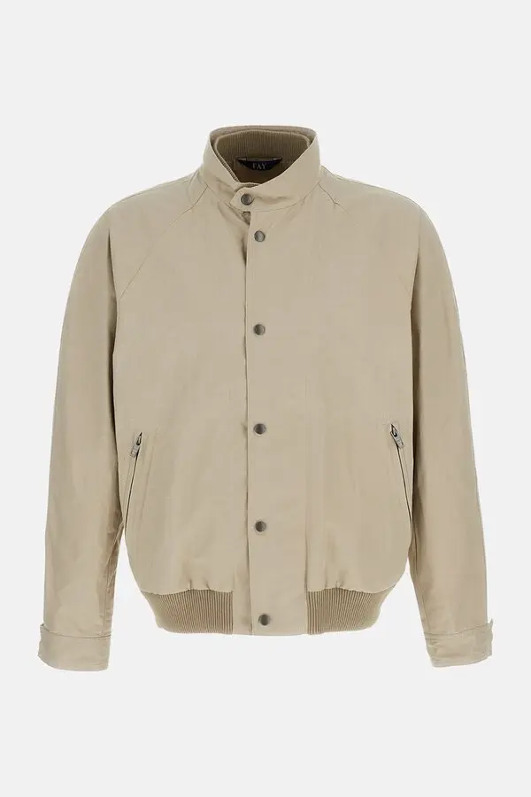 FAY Bomber In Gabardine Tecnico