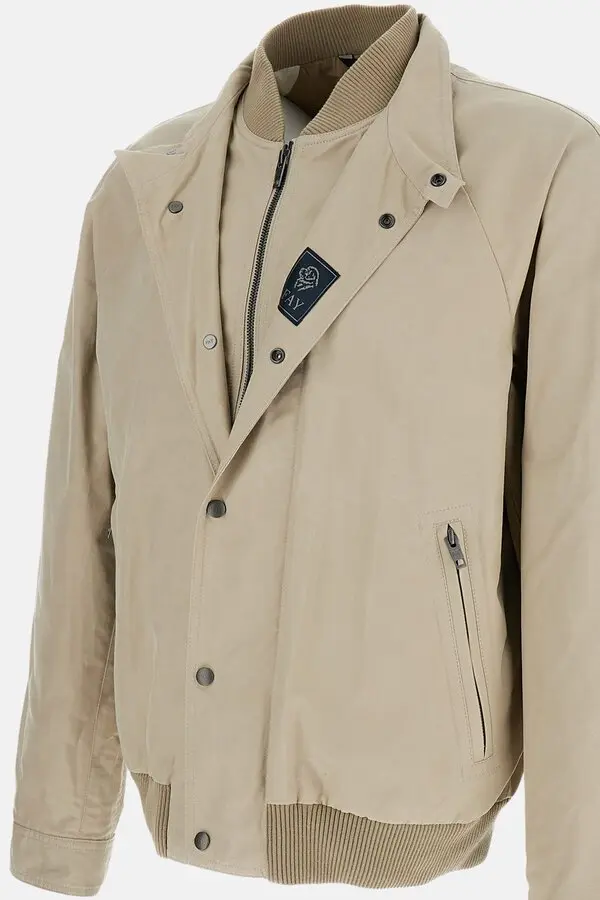 FAY Bomber In Gabardine Tecnico
