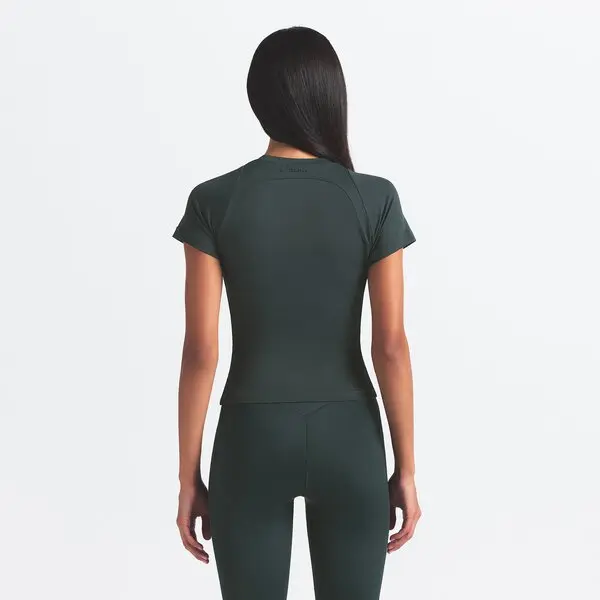 SKIMS Baby T Shirt | Green | Small | Nike Airy
