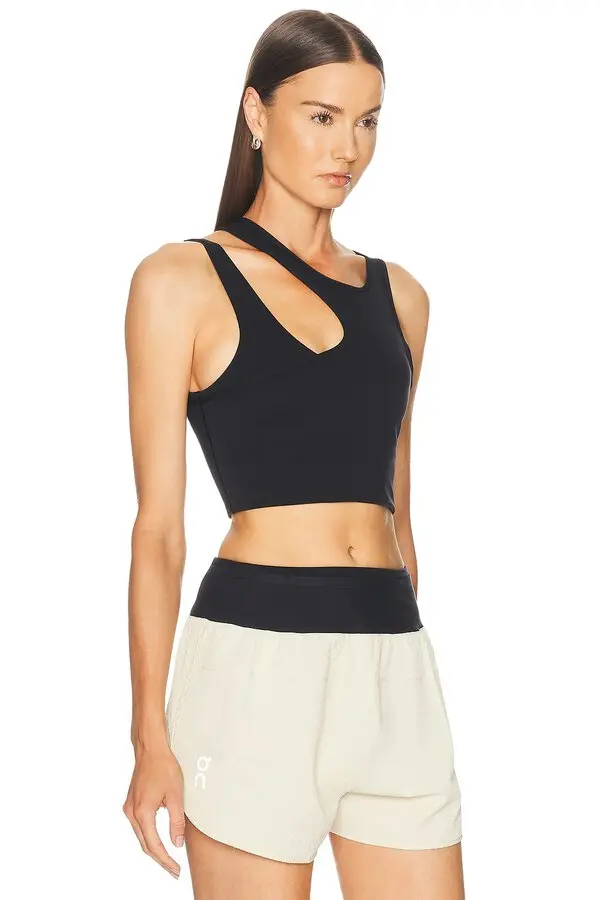 On Studio Asymmetric Crop Top