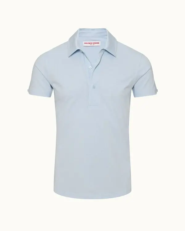 Orlebar Brown Tailored Fit Cotton-ilk Polo Hirt