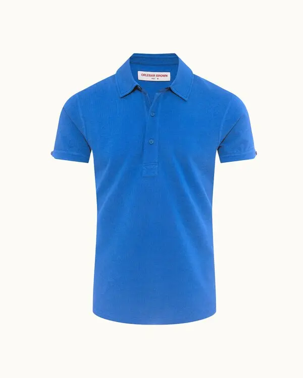 Orlebar Brown Tailored Fit Pique Polo Hirt