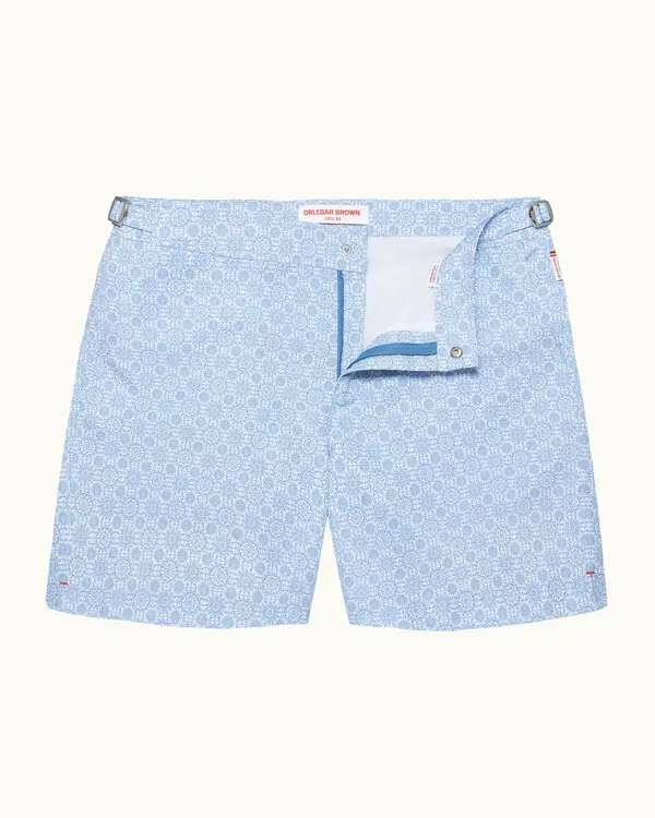 Orlebar Brown Mid-length Alchemy Print Swim Shorts
