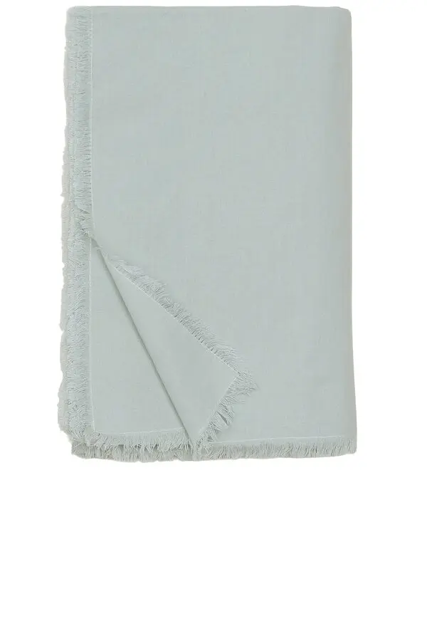 HAWKINS NEW YORK Essential Cotton Tablecloth In Blue - Sky