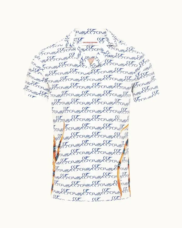 Orlebar Brown 007 Capri Coar Inen Shirt - Octopussy