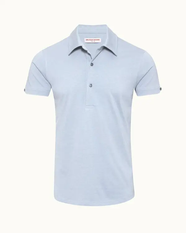 Orlebar Brown Tailored Fit Cotton-ilk Polo Hirt