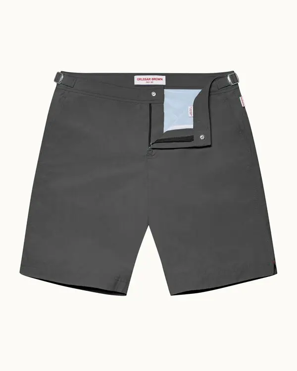 Orlebar Brown Longer-length Swim Shorts In Storm