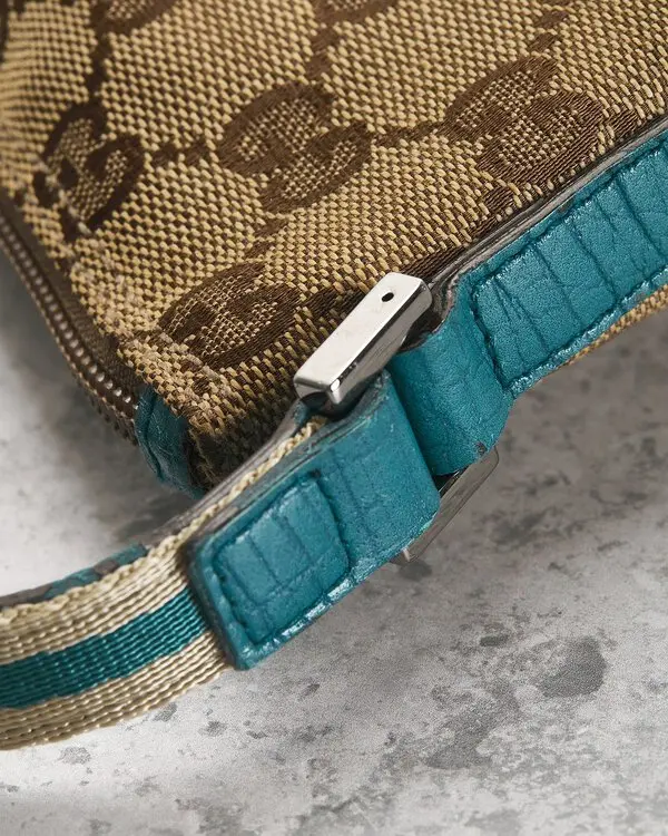 FWRD RENEW Gucci Gg Boat Pochette Shoulder Bag - Brown