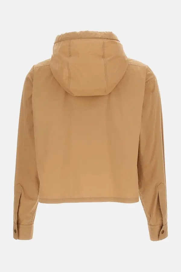 Moncler Giacca Corta Con Cappuccio