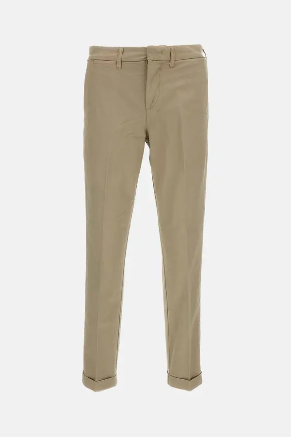 FAY Pantaloni Slim Fit In Cotone Stretch