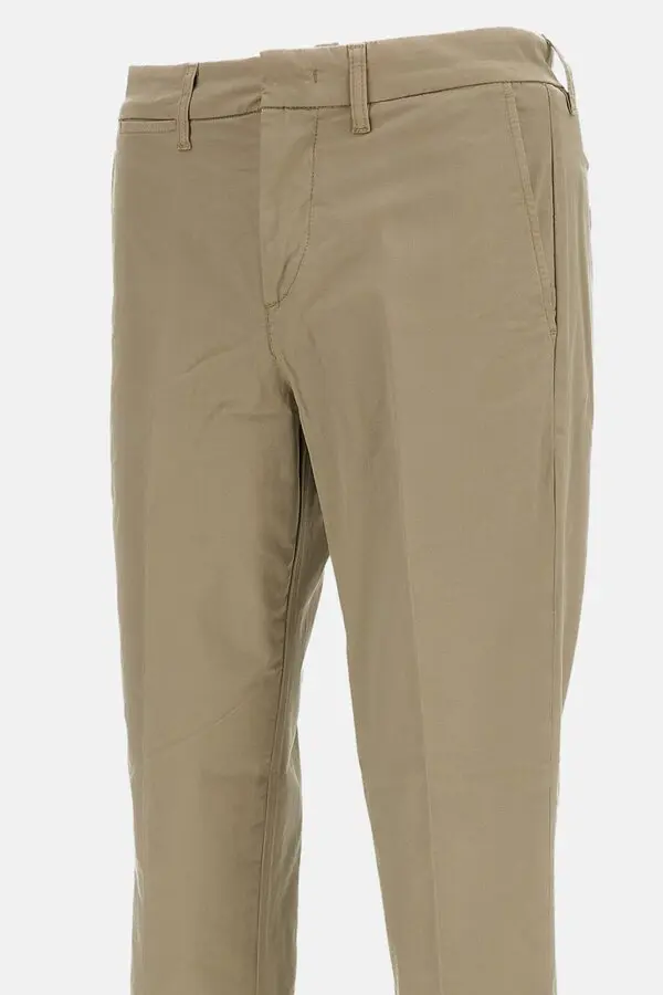 FAY Pantaloni Slim Fit In Cotone Stretch