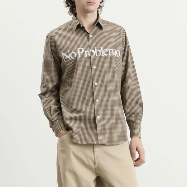 NO PROBLEMO Poplin Ls Shirt