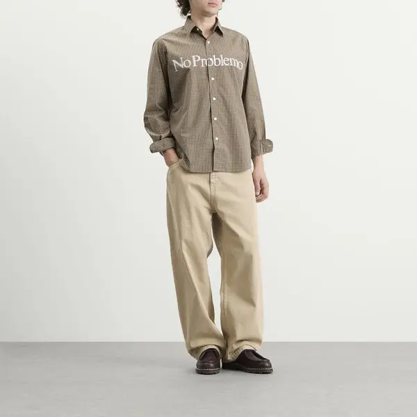 NO PROBLEMO Poplin Ls Shirt