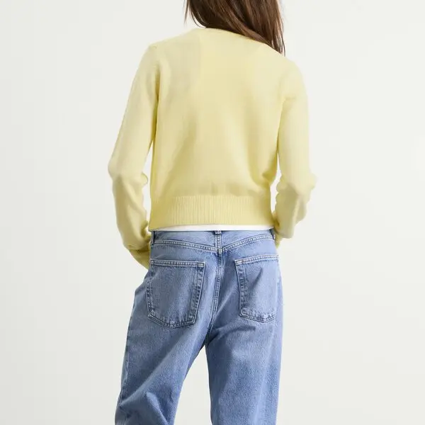 DUNST Crewneck Knit Cardigan