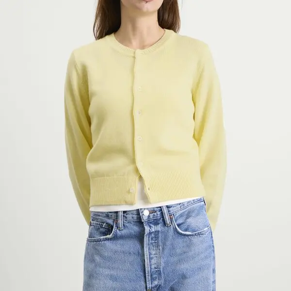 DUNST Crewneck Knit Cardigan