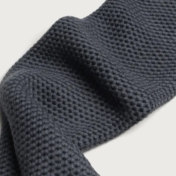You Must Create Sleeve Scarf - Charcoal