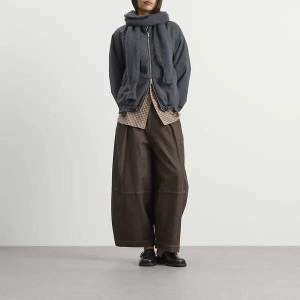 You Must Create Sleeve Scarf - Charcoal