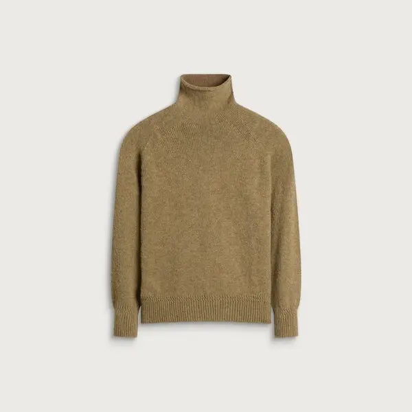 You Must Create Two Tone Beat Knit - Brown