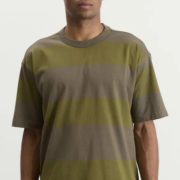 You Must Create Triple Wide Stripe T-shirt