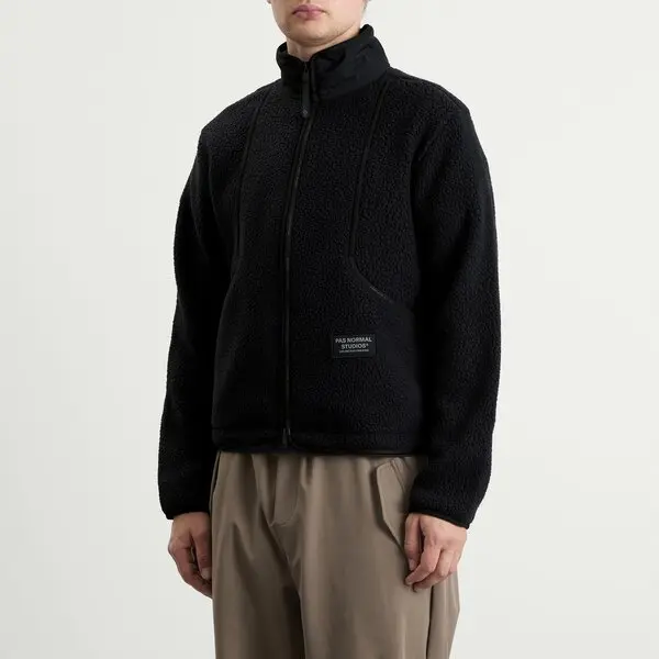 PAS NORMAL STUDIOS Off-race Pile Fleece Jacket