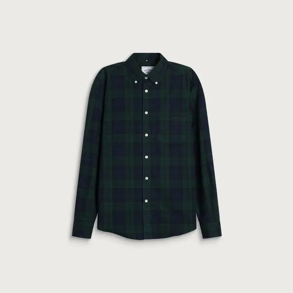 Portuguese Flannel Bonfim Blackwatch Check Shirt