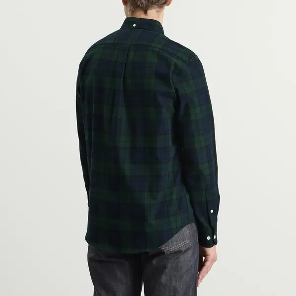 Portuguese Flannel Bonfim Blackwatch Check Shirt