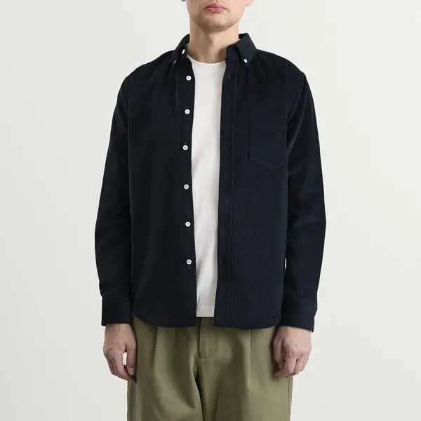 Portuguese Flannel Lobo Button Down Corduroy Shirt