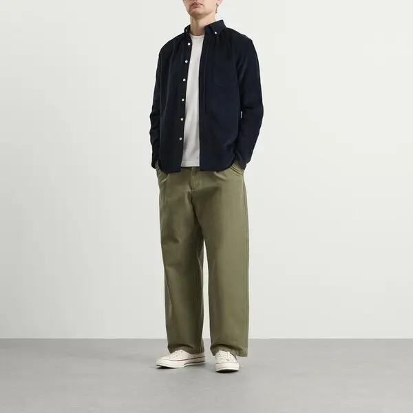 Portuguese Flannel Lobo Button Down Corduroy Shirt