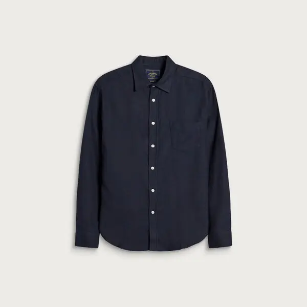 Portuguese Flannel Teca Flannel Shirt - Navy