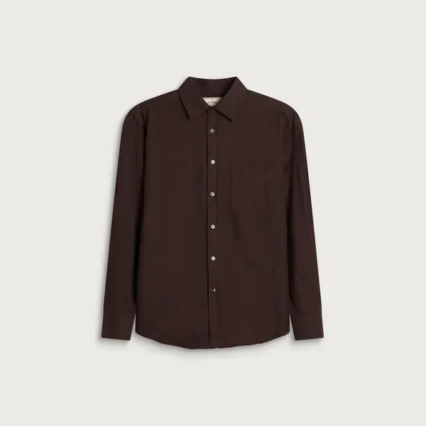 Portuguese Flannel Teca Flannel Shirt - Brown