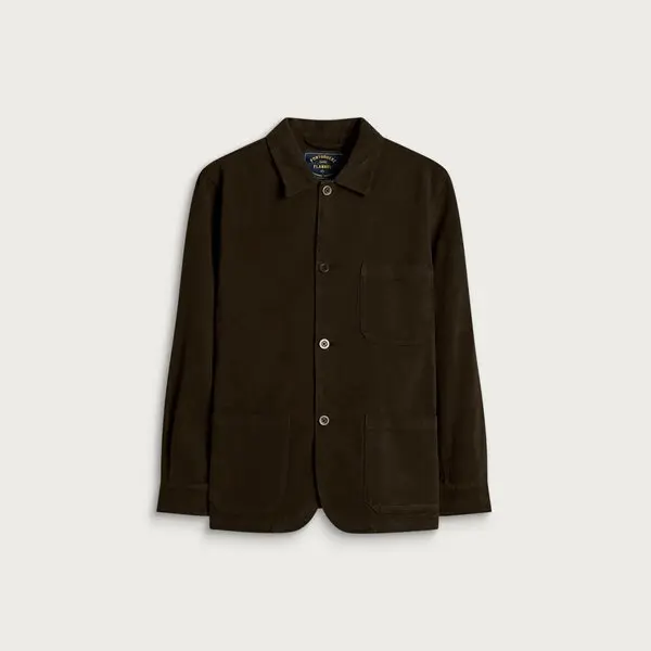Portuguese Flannel Labura Chore Jacket - Olive