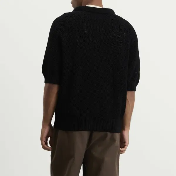 BOUND Crochet Knit Polo