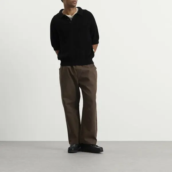BOUND Crochet Knit Polo