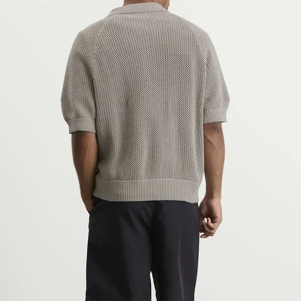 BOUND Crochect Knit Polo