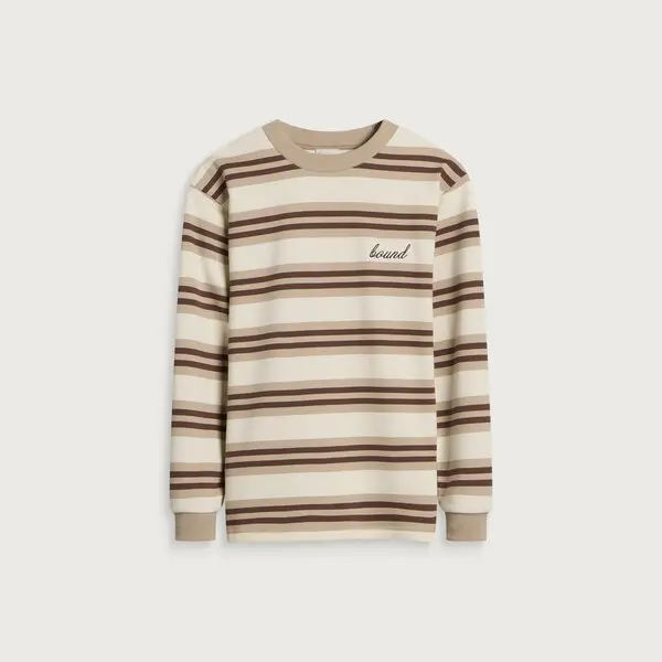 BOUND Stripe Long Sleeve T-shirt