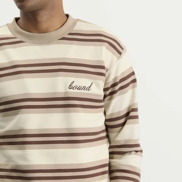 BOUND Stripe Long Sleeve T-shirt